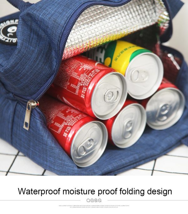 Portable Thermal Insulated Lunch Bag Stylish And Durable Lunch Box Tote ...