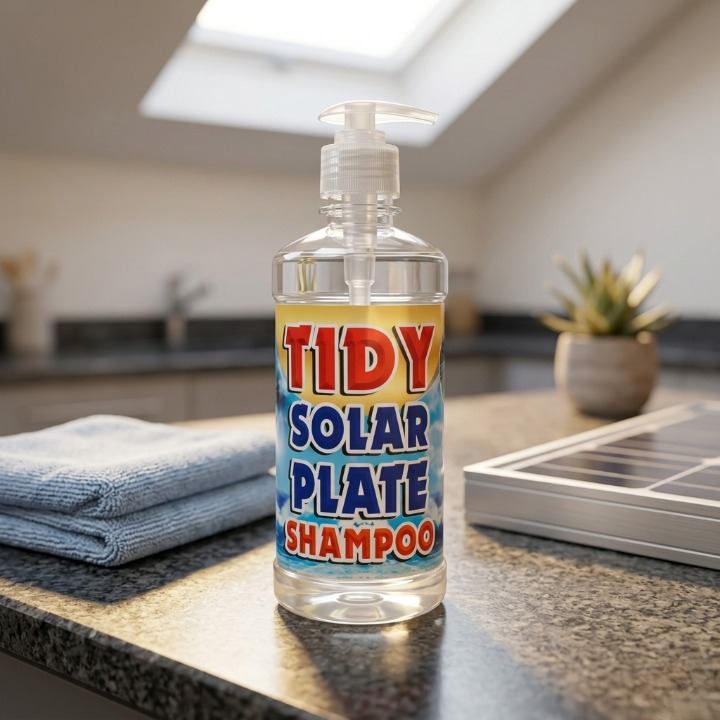 Tidy Solar Plate Shampoo 450ml Made In Pakistan Specialized Cleaning ...