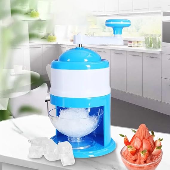 Manual Portable Hand Ice Crusher Machine – Portable Shaved Ice Maker ...