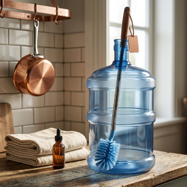 High Quality Water Bottle Cleaning Brush 50cm Best For 19 Liter Bottles ...